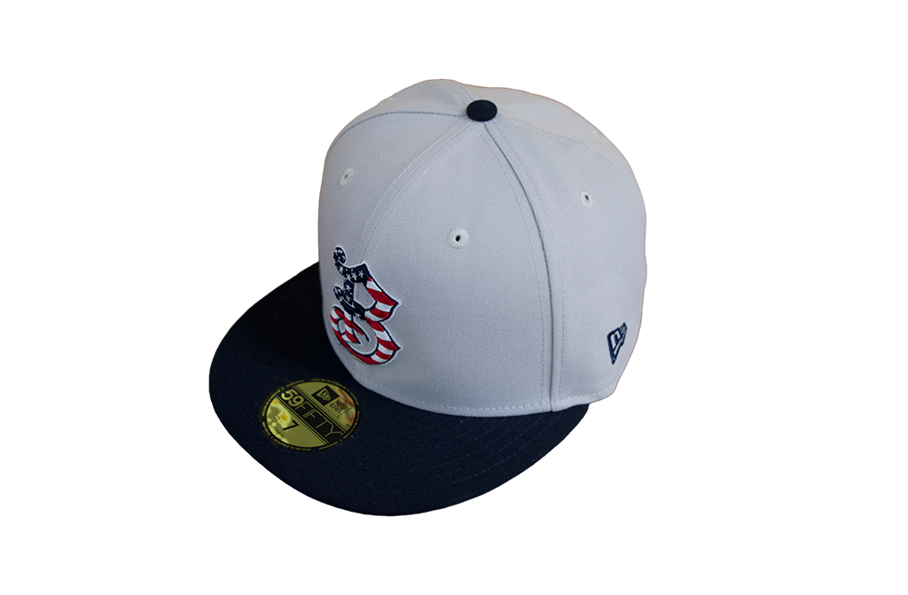 Bradenton Marauders New Era 2024 Independence Day Fitted Hat